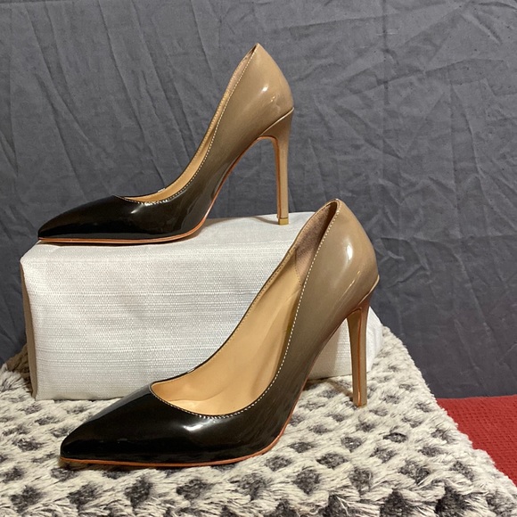 Shoes | Two Tone Fade From Black To Tan | Poshmark